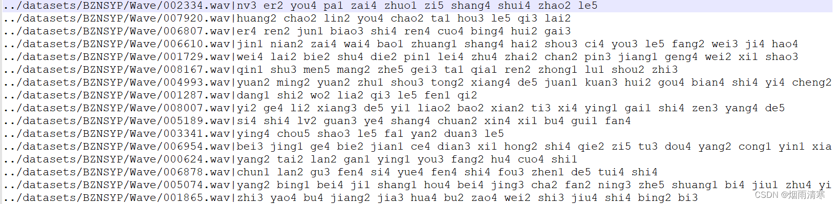 Tacotron2中文训练笔记_tacotron 2 方言-CSDN博客