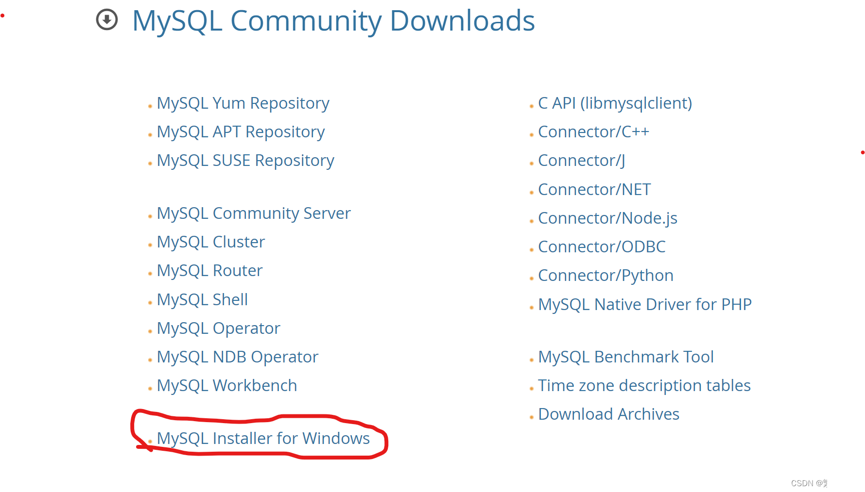 Mysql数据库社区版80340版本下载安装mysql 8034下载 Csdn博客