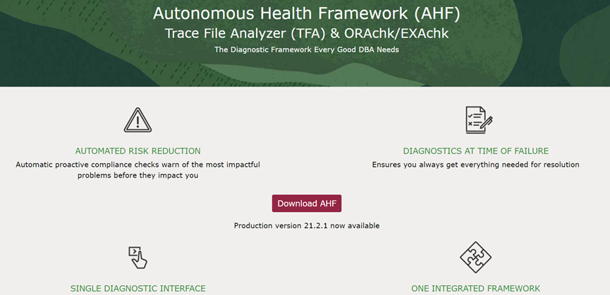 AHF安装使用_oracle ahf-CSDN博客