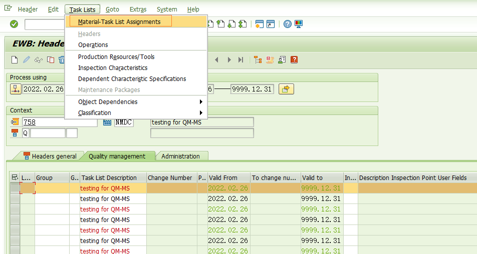 SAP QM Multiple Specifications的使用II_sap cl02的用法-CSDN博客