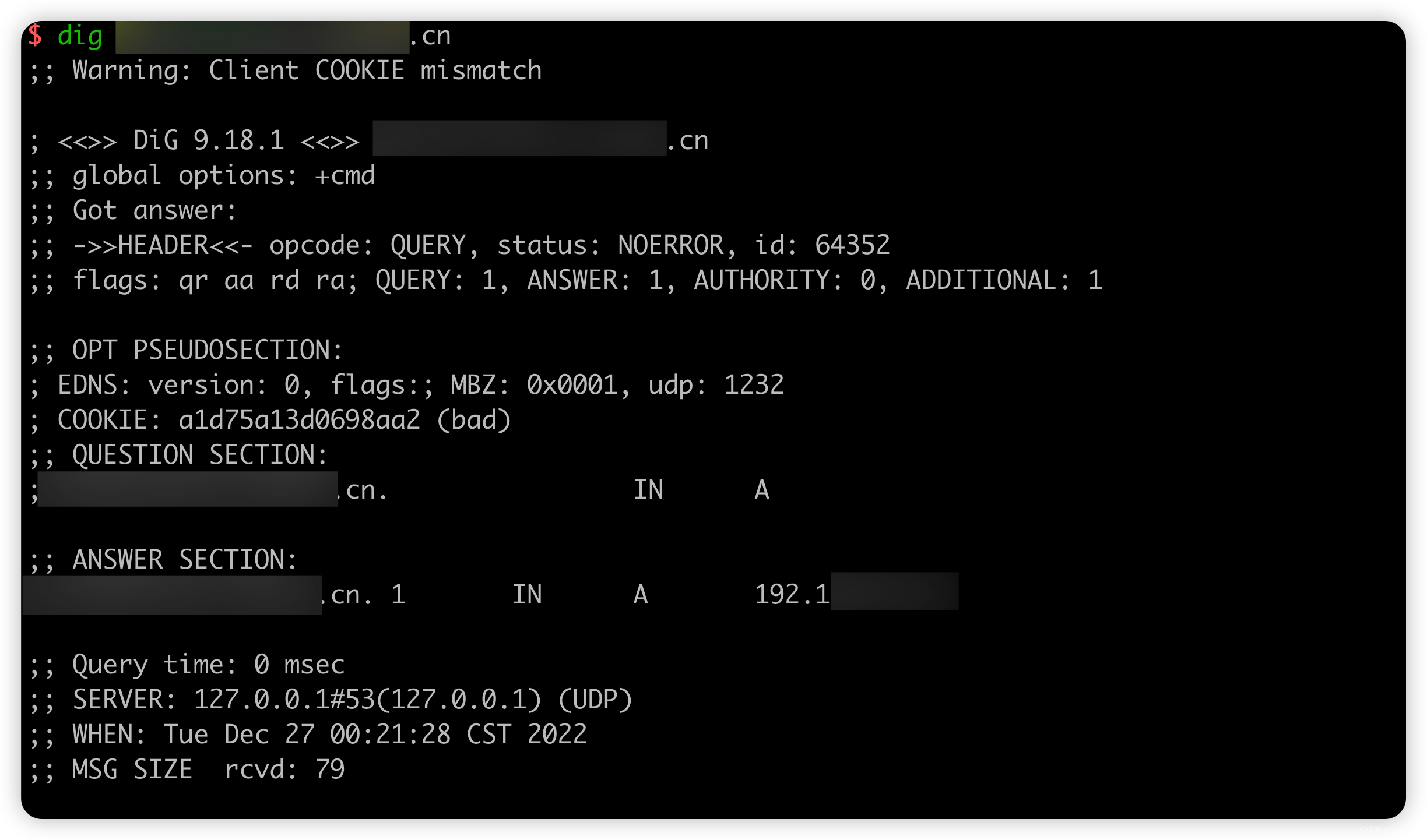 【BUG FIX】Dnsmasq针对本地域名无法解析_dnsmasq dnsdomainname: host name lookup failure-CSDN博客