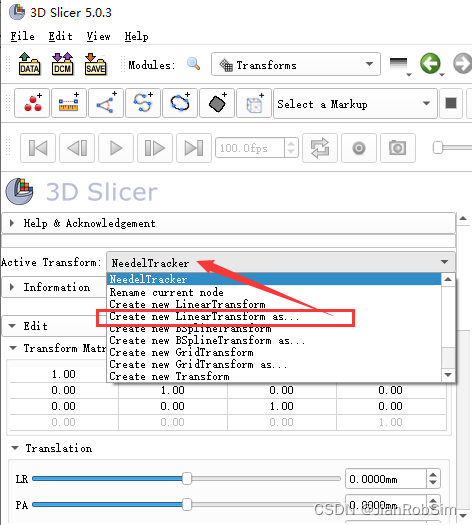 3d Slicer学习记录（1） Igt ＞volumereslicedriver与图像交互 3d Slicer 指定探头位置 Csdn博客