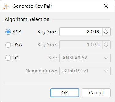 使用 KeyStore Explorer (一个 keytool 的 GUI 工具) 签发带 SAN 的二级证书并导出为 p12 格式在 ...