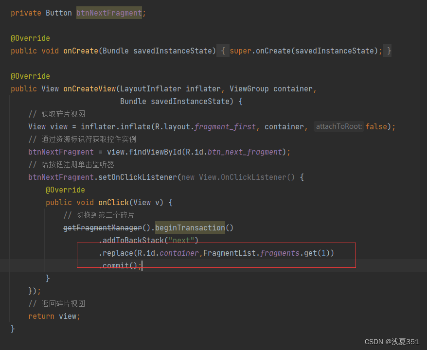 安卓课后笔记 5.5 Fragment入门_android中fragment怎么继承appcompatactivity-CSDN博客