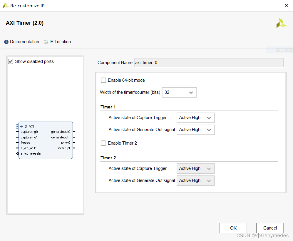 AXI Timer IP核使用说明-CSDN博客
