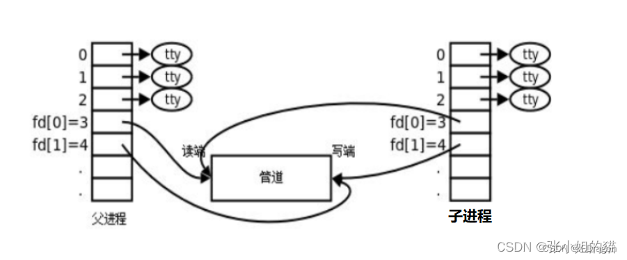 Linux 详解管道、匿名管道pipe命名管道fifo(进程通信、代码解析)linux Pipe Csdn博客