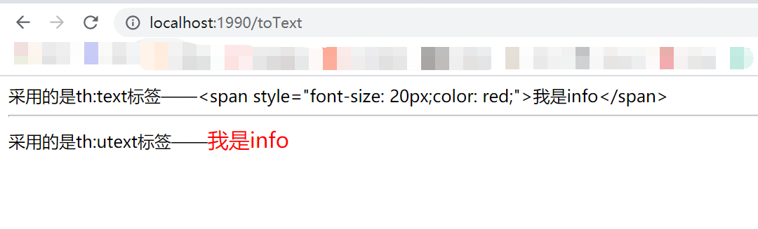 Thymeleaf语法中th Text与th Utext的区别 Th Utext Th Text Csdn博客