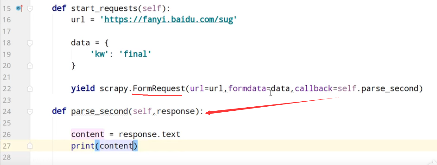 Python 爬虫学习笔记（十(5)）scrapy的POST请求_scrapy starturls post请求-CSDN博客