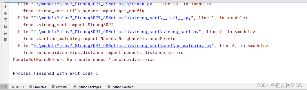 DeepSORT以及StrongSORT问题解决方案_strongsort中包含reid吗-CSDN博客