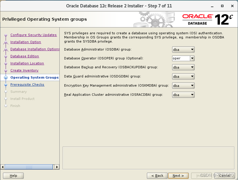 Oracle 12C centos7图形化安装_centos7安装oracle12c 图形化界面-CSDN博客