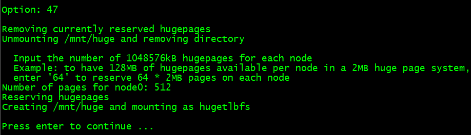 VMWare虚拟机搭建DPDK环境_but no mounted hugetlbfs found for that size-CSDN博客