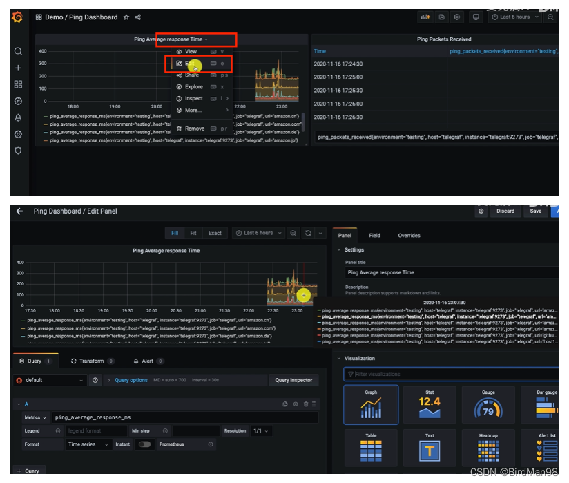 【Grafana】【四】Dashboard和Panel_grafana修改每个图形的title-CSDN博客