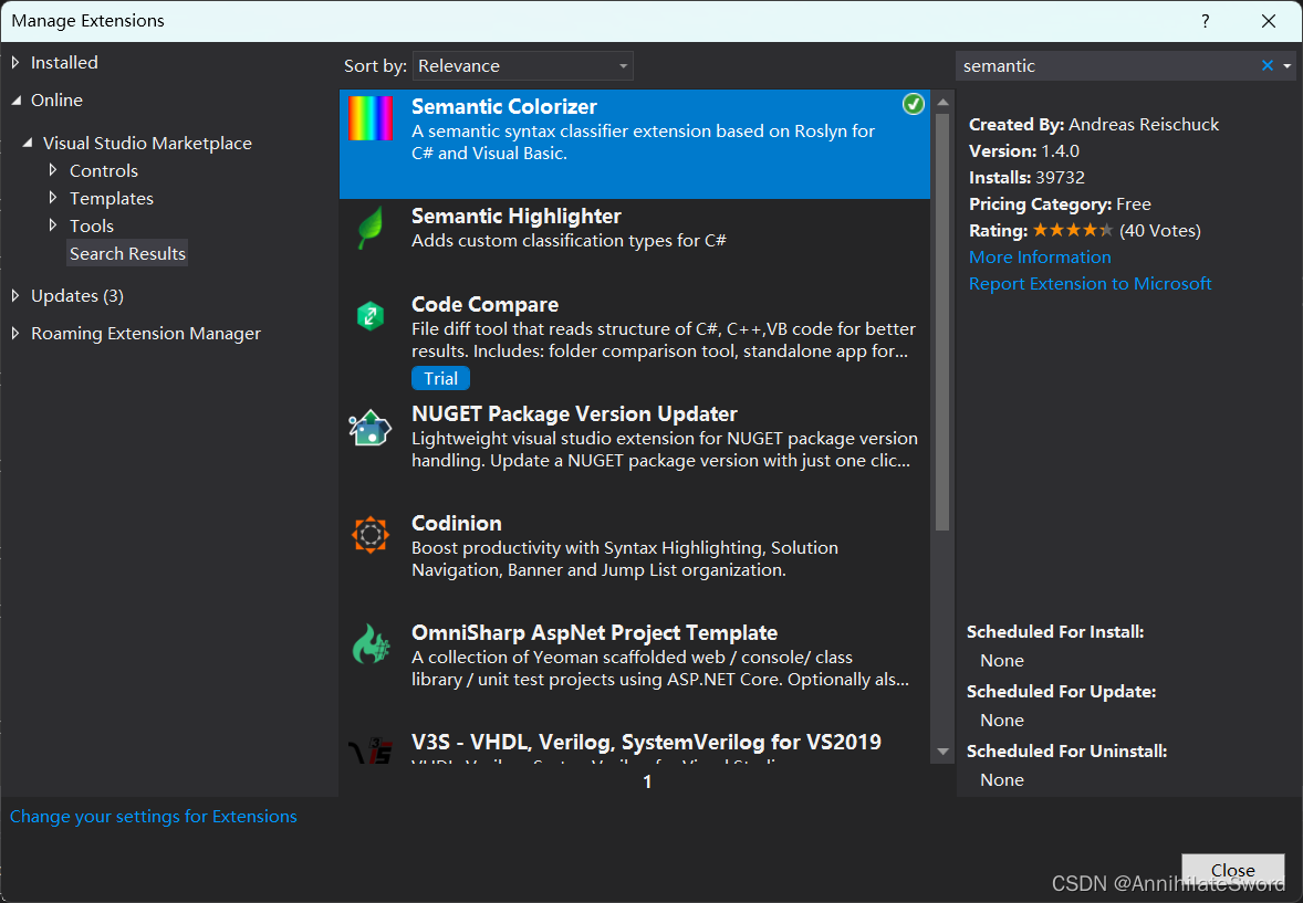 【Viusal Studio插件推荐】 Unity开发_semantic colorizer-CSDN博客