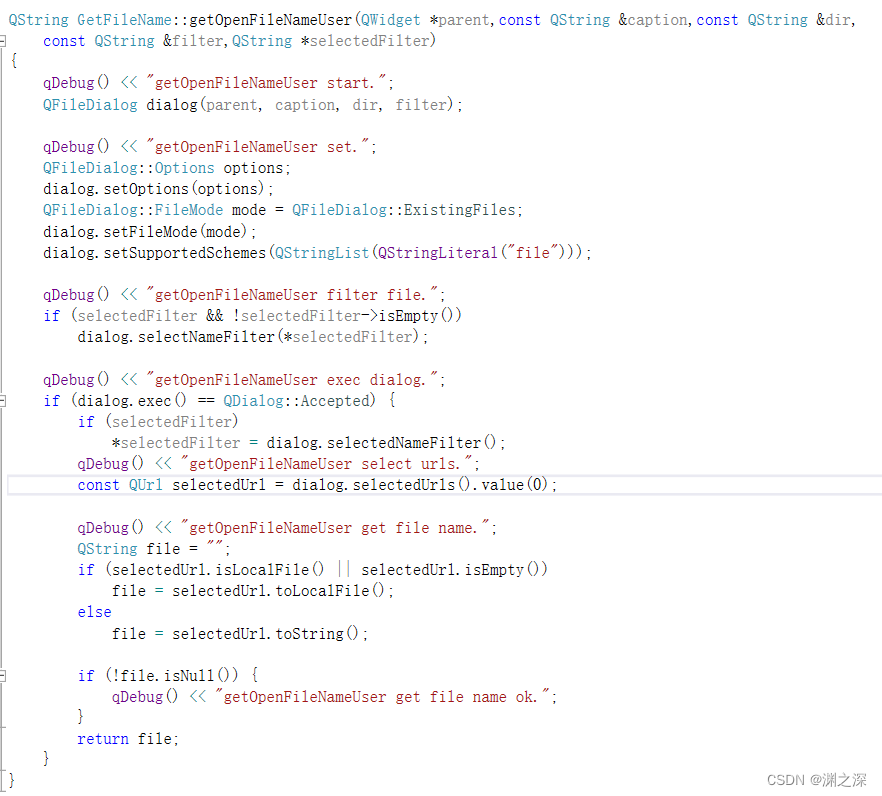 Qt中getOpenFileName造成卡顿_qt打开文件对话框卡顿-CSDN博客