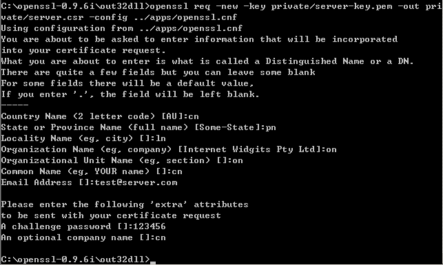 Openssl生成pem格式的数字证书（适配win2000）_openssl生成pem证书-CSDN博客