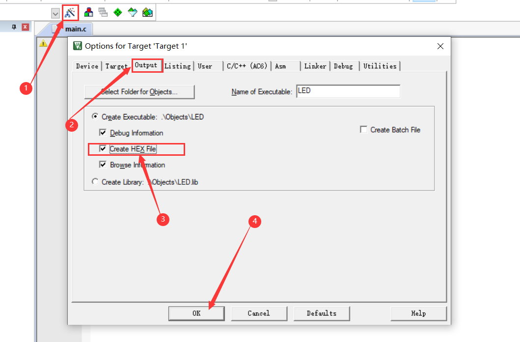 STM32 F103 点亮LED流水灯_stm32能带动多少v的灯?-CSDN博客