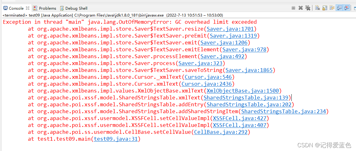 超大excel文件的写入easyexcel Core314写入几十万数据会丢 Csdn博客