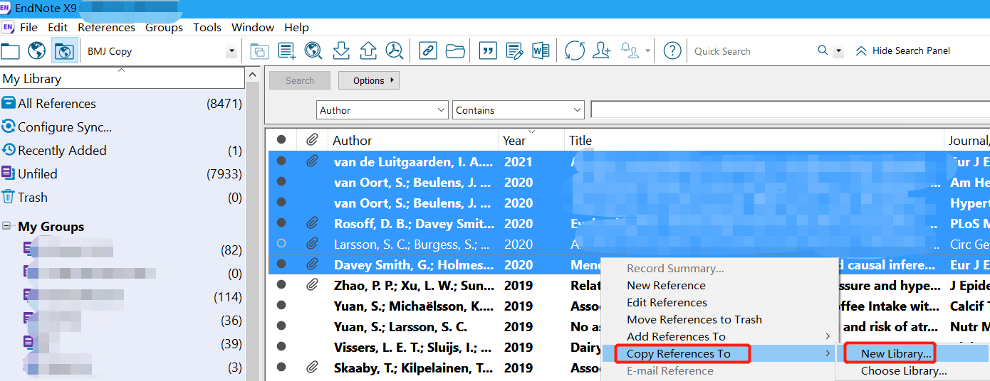 EndNote技巧 | Endnote导出文献_endnote怎么导出library-CSDN博客