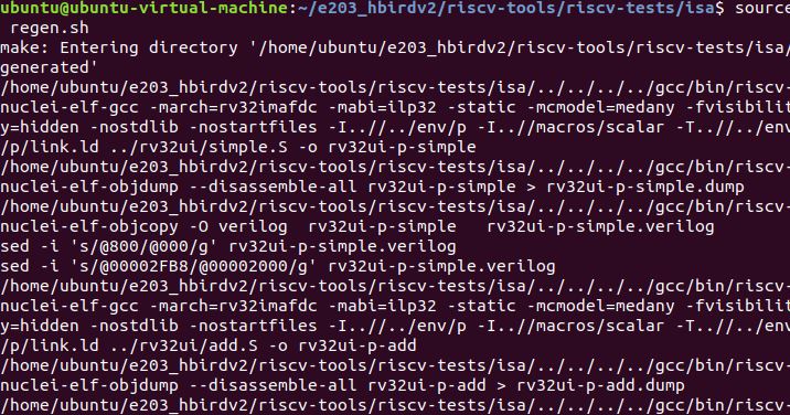 解决：riscv-nuclei-elf-gcc: Command not found ../Makefile:78: recipe for target ‘rv32ui-p-simple ...