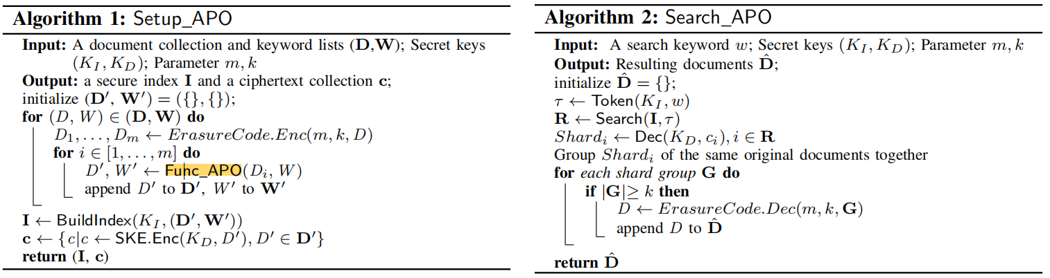 论文阅读：Differentially Private Access Patterns for Searchable Symmetric Encryption-CSDN博客