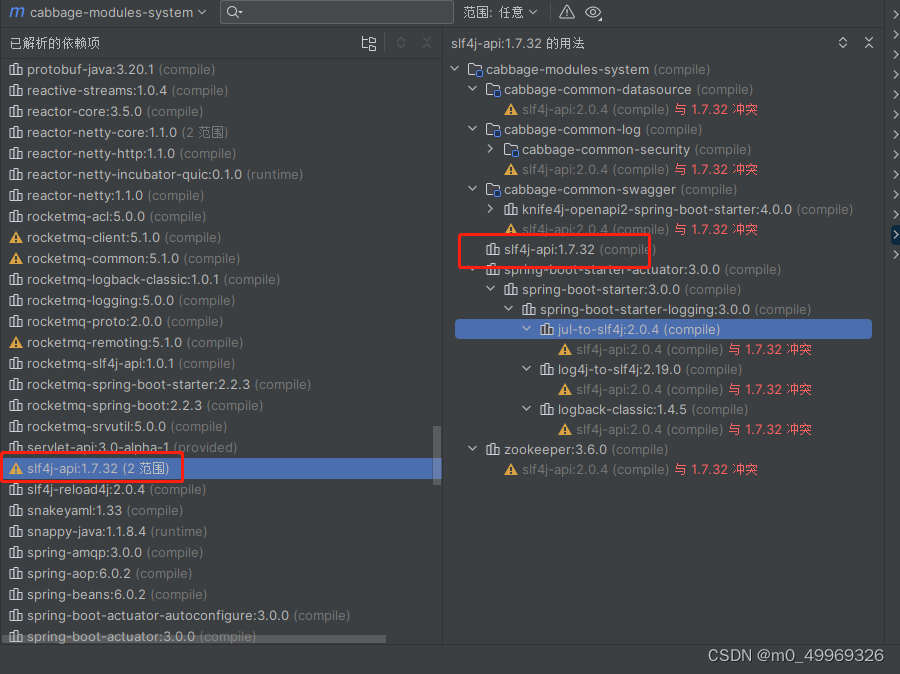 Springboot启动报错：LoggerFactory is not a Logback LoggerContext but Logback ...