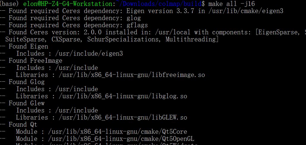 Ubuntu20.04安装Colmap-CSDN博客