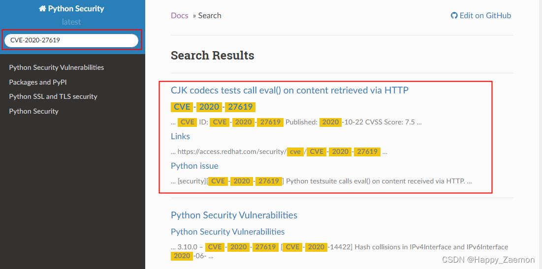 Linux修复python漏洞 Anaconda更新python版本cve 2020 27619 Csdn博客