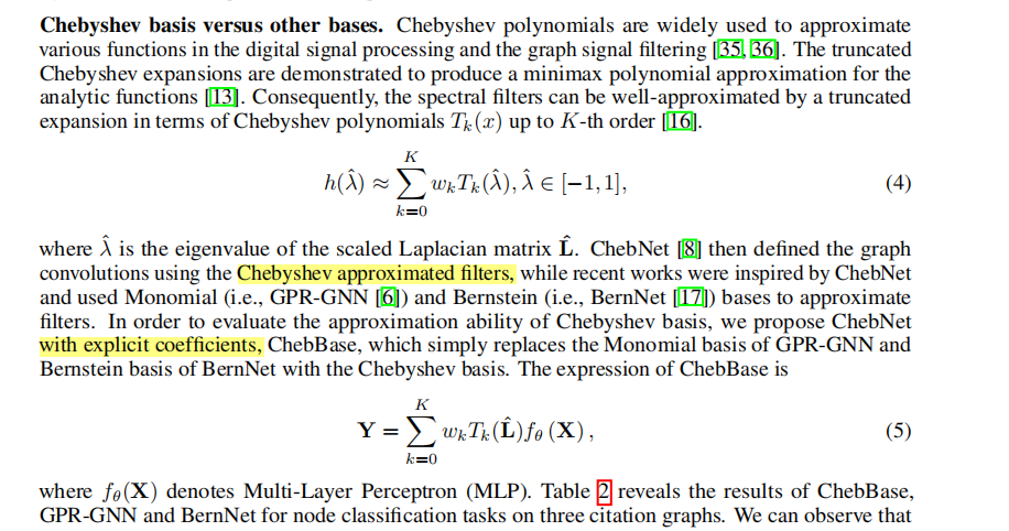 NeurIPS22: ChebNetII Convolutional Neural Networks on Graphs with Chebyshev Approximation ...