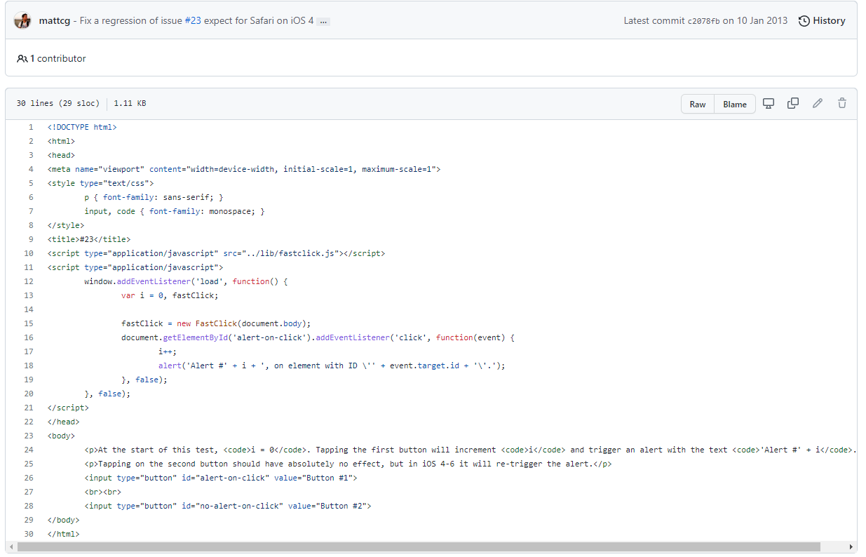 已解决：fastclick插件在IOS系统上点击input需要双击或长按才有效_fastclick插件不支持点击-CSDN博客