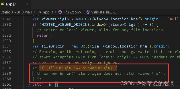 使用PDF.js预览文件老是报错Message: file origin does not match viewer‘s_otherError @ app.js:1140怎么办 ...