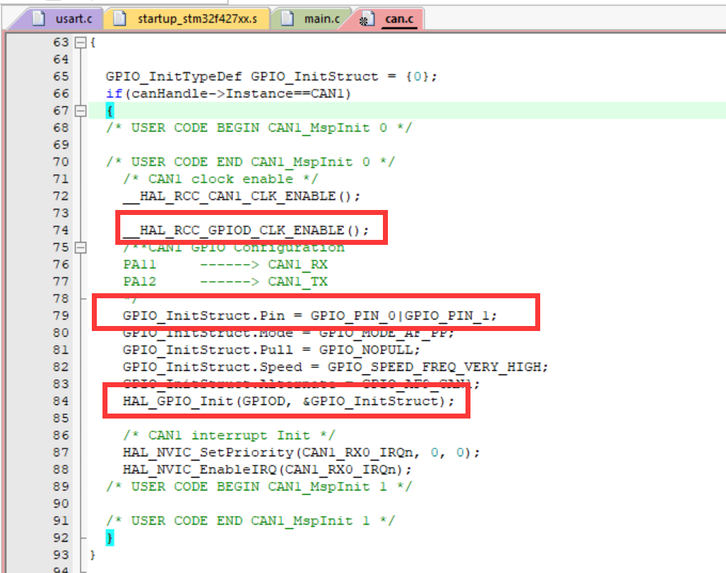 HAL库中STM32F4系列移植代码示例_stm32f4 hal库程序示例-CSDN博客