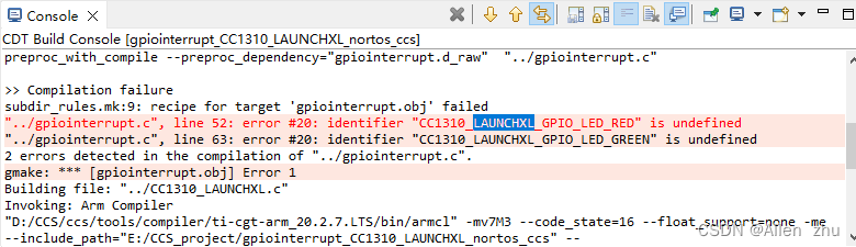 CC1310学习——点灯_cc1310开发教程-CSDN博客
