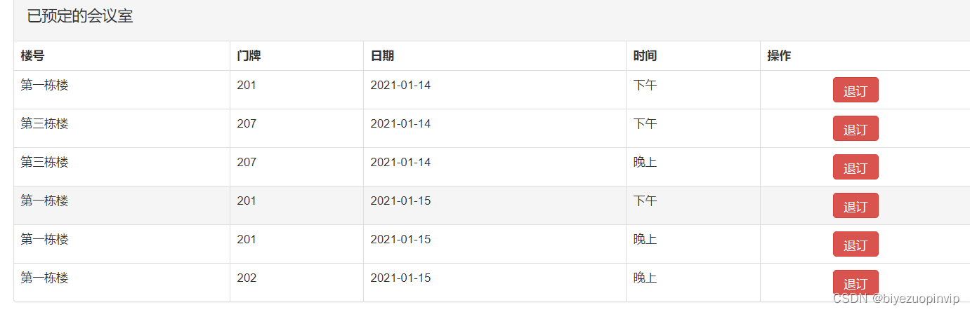 基于html和javascript的会议室预约管理系统html5视频会议预订系统源代码 Csdn博客