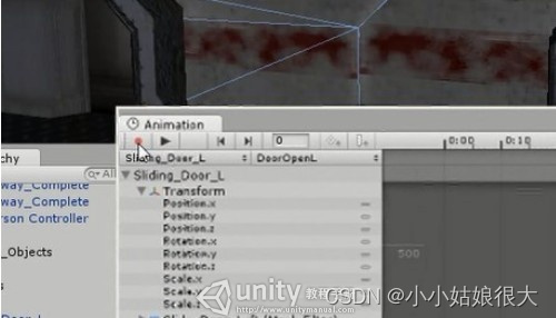 Unity3d教程：简单触发器实现自动开关门unity触发器开门 Csdn博客 