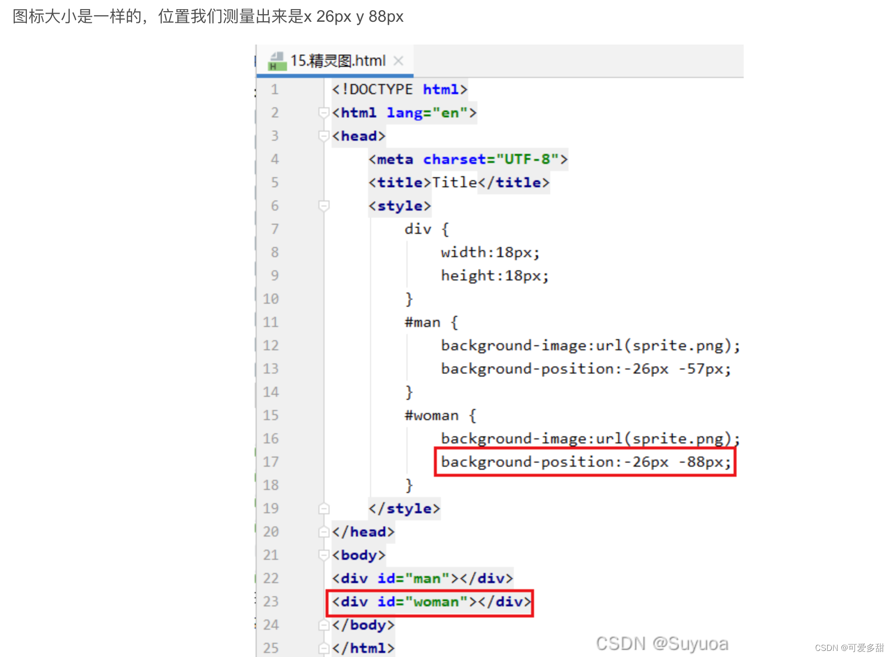 js精灵图(for循环)：_js循环精灵图代码-CSDN博客
