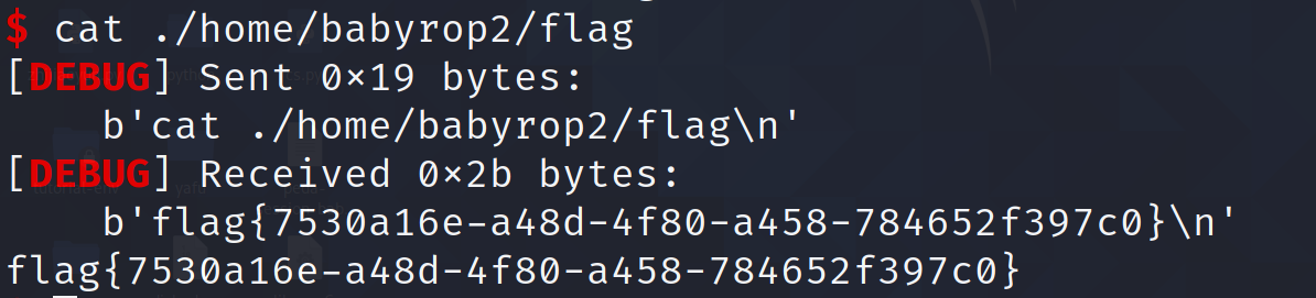 BUUCTF|PWN-[HarekazeCTF2019]baby_rop2-WP_babyrop2 pwn-CSDN博客