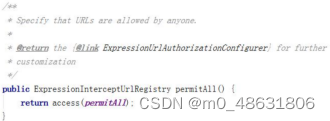 初学spring security（二）-----请求控制_anyrequest().access-CSDN博客