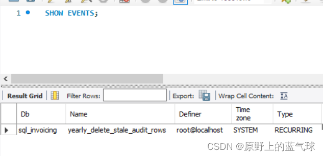 【mysql】触发器和事件mysql触发器和事件原野上的蓝气球的博客 Csdn博客