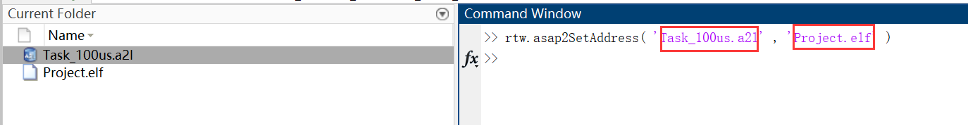 Simulink code generation: A2L file generation and update A2L address through elf file ...