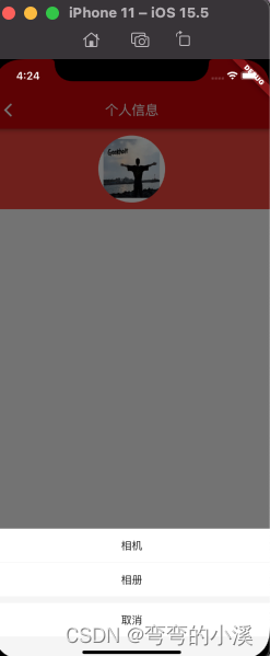 Flutter Imagepicker更换用户头像flutter换头像 Csdn博客