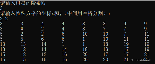 Shu 算法设计实验一：棋盘覆盖问题棋盘覆盖问题伪代码 Csdn博客 