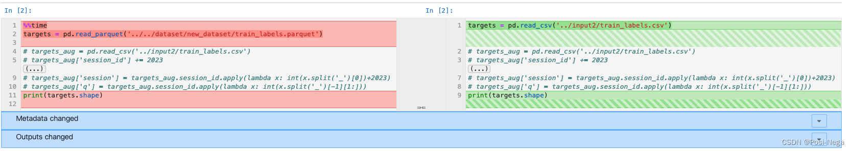 比较两个jupyter notebook 之间的差异_jupyter notebook nbdiff-CSDN博客