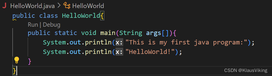 第一个Java程序:HelloWorld-CSDN博客