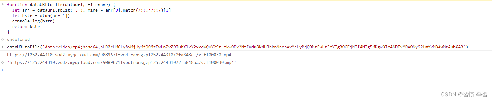 Video play Base64 stream - Programmer Sought