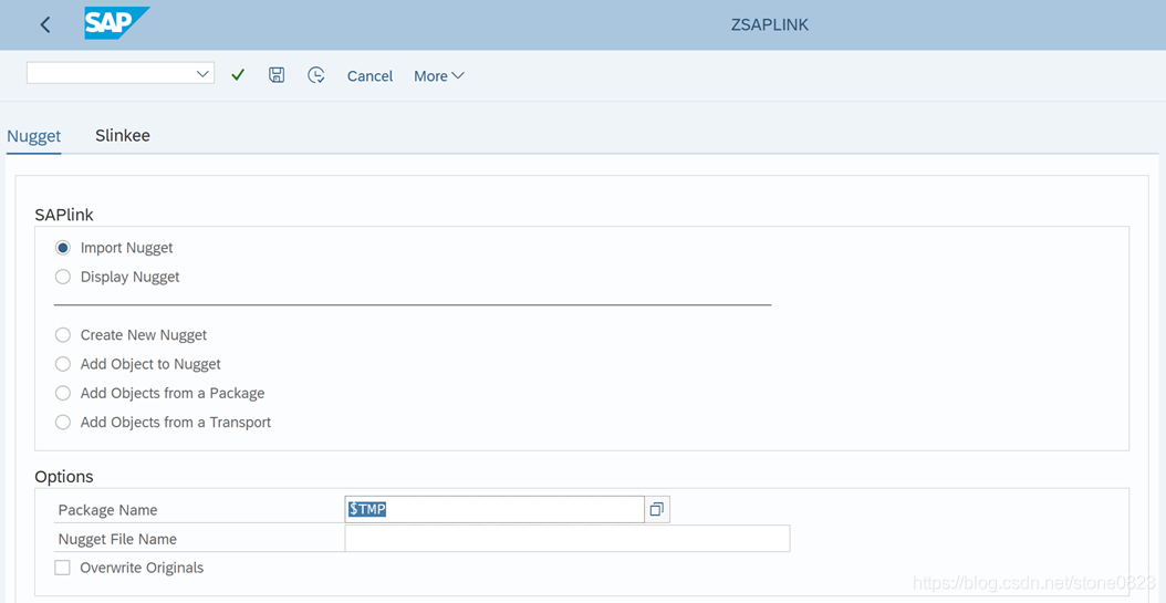 SAP：如何将SAPLINK导入到SAP系统中_ABAP学习-CSDN专栏