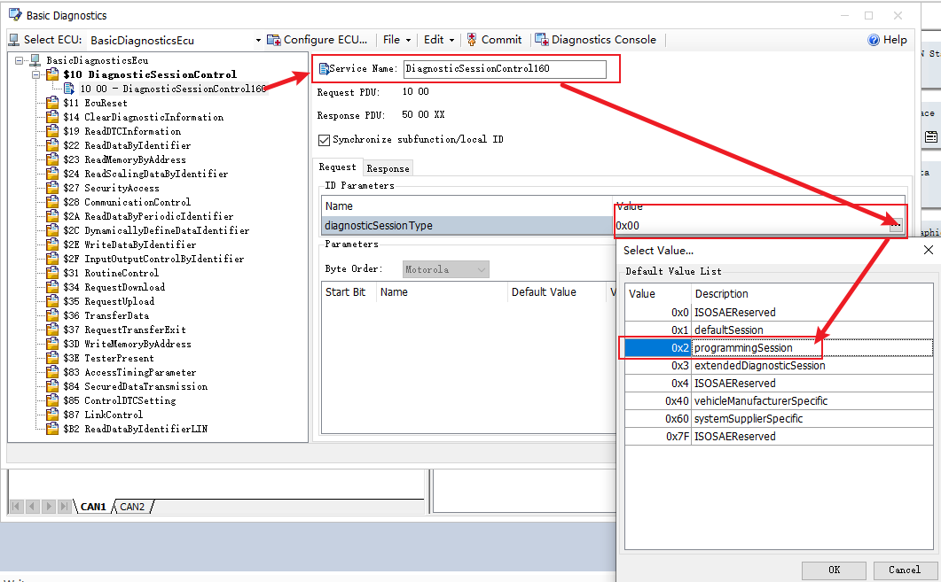 CANOe series explanation - CANoe sends UDS diagnostic frame ...