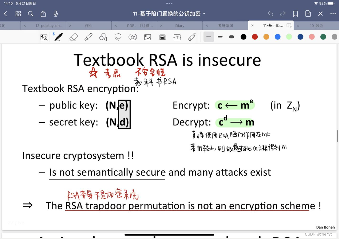 RSA攻击_rsa d泄露攻击-CSDN博客