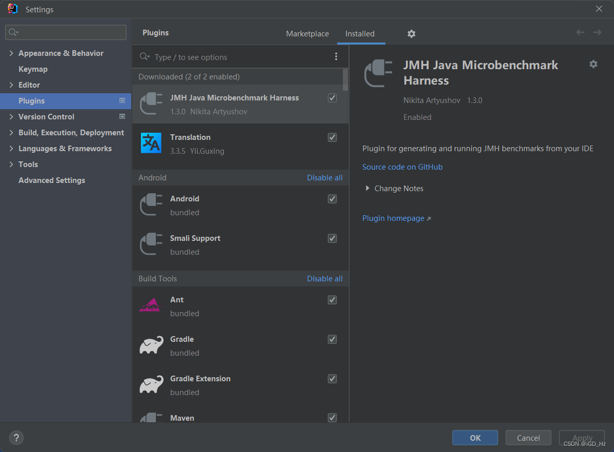 JMH基准测试工具的基本使用_jmh导入-CSDN博客