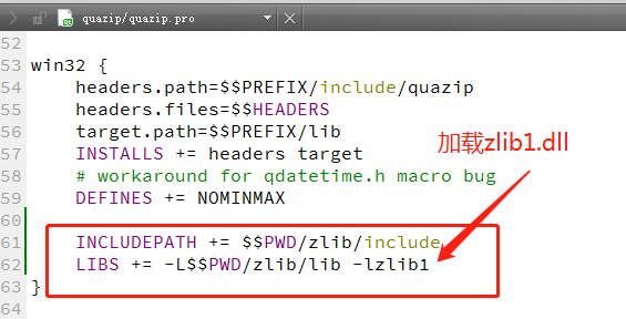 windows下 QT5 Mingw编译zlib quazip动态库_qt zlib-CSDN博客