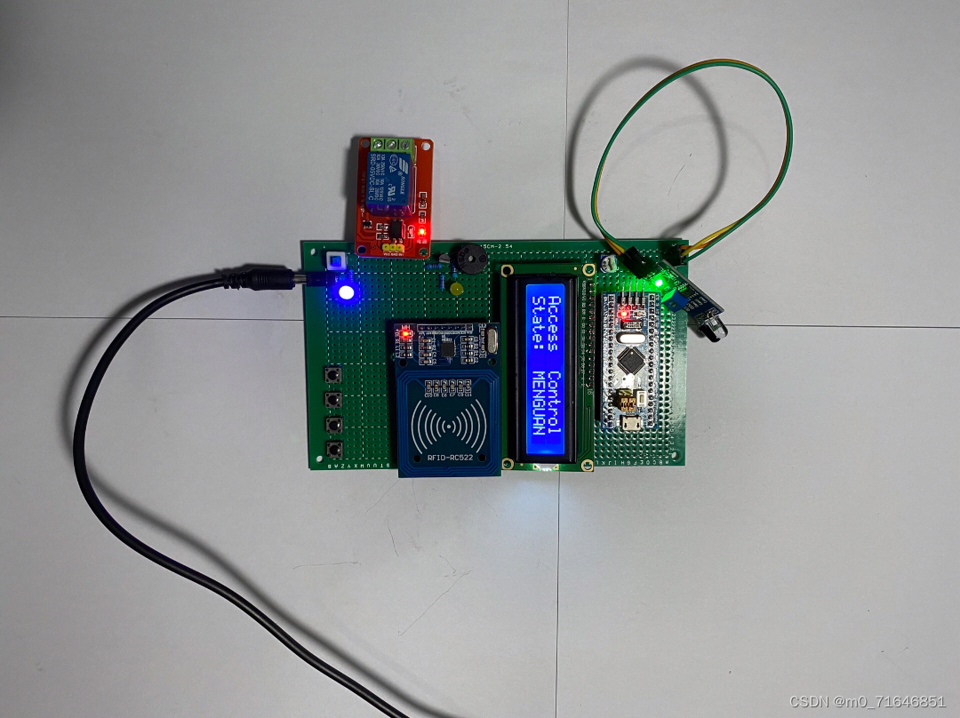基于STM32单片机的RFID门禁显示系统_stm32门禁系统射频卡rc522-CSDN博客